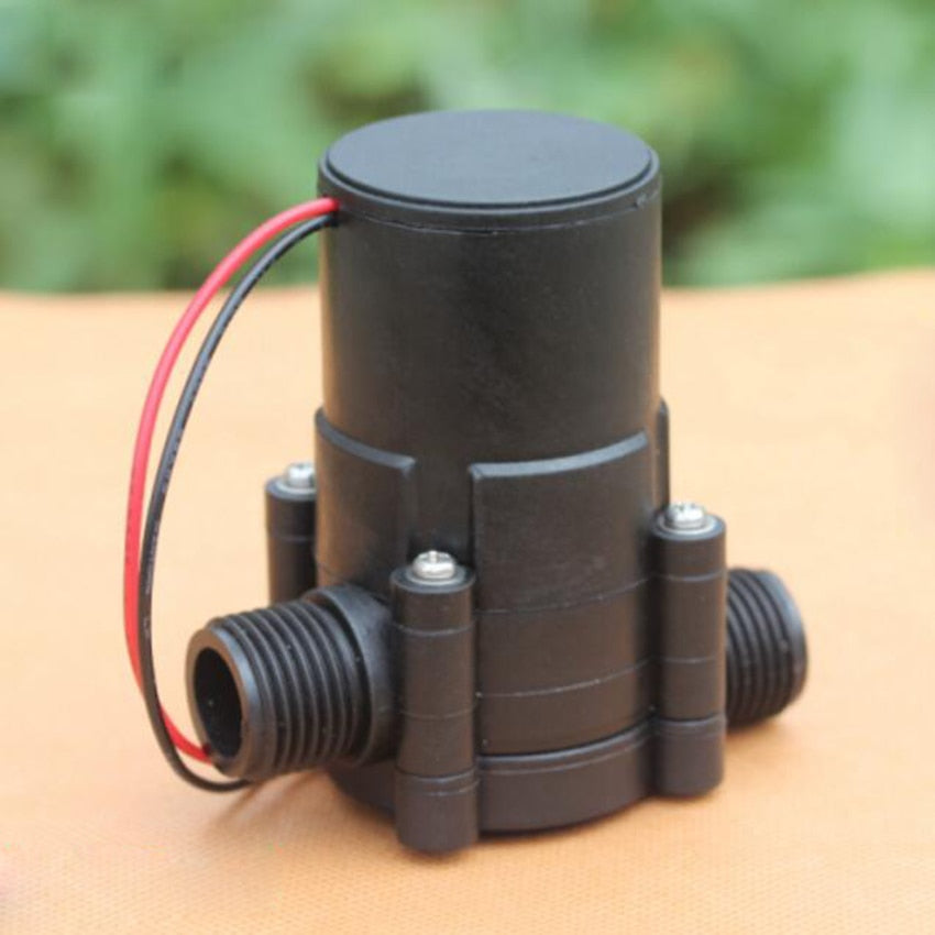 Newest DC Hydroelectric power Generator Tap Flow Micro-hydro Piped wat ...